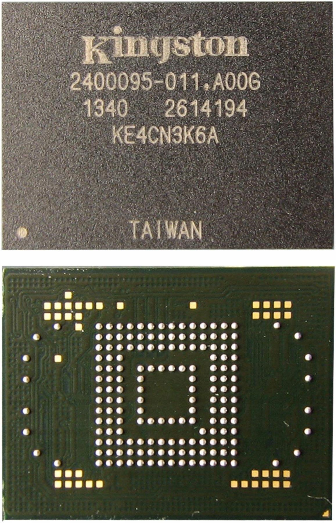 Podzespoły do telefonu Nowy eMMC Nand Kingston KE4CN3K6A 8G NR1356 ...