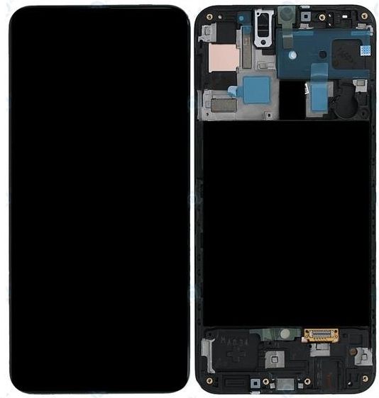 Podzespoły do telefonu Samsung Org Wyświetlacz LCD Dotyk A50 SM-A505F - Opinie i ceny na Ceneo.pl