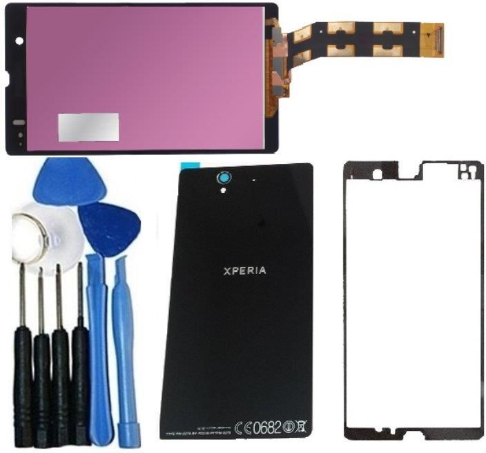 Podzespoły do telefonu Sony Ericsson Wyświetlacz Digitizer Sony Xperia Z C6603 Klej - Opinie i ...