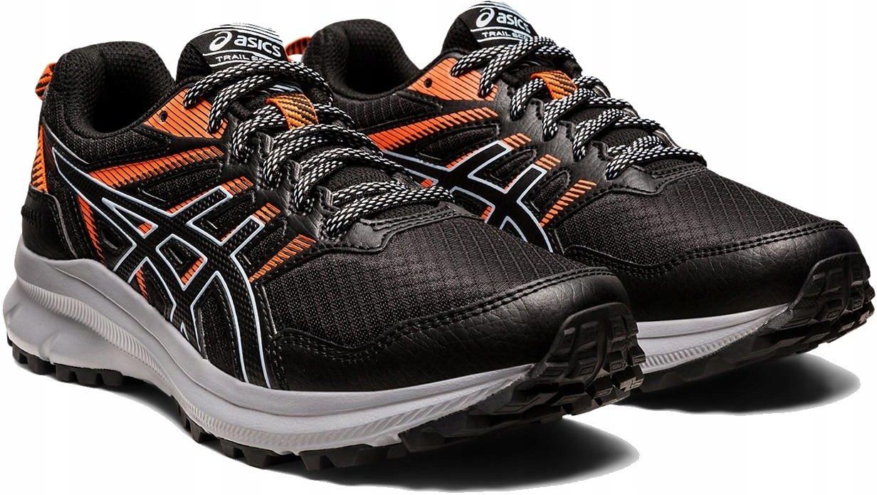 Asics Damskie Trail Scout 2 Czarno Pomarańczowe 1012B039 008 - Ceny i ...