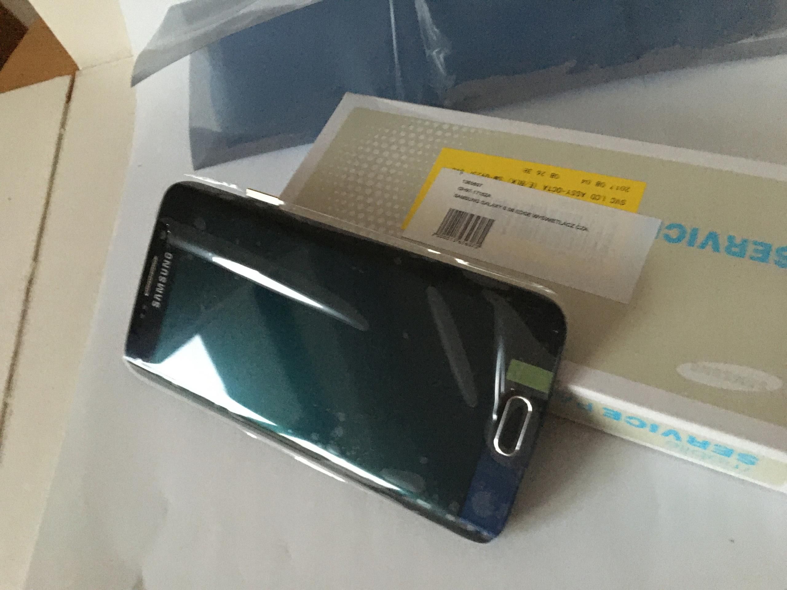 Podzespoły do telefonu Samsung Wyświetlacz LCD S6 Edge G925F Oryginał ...