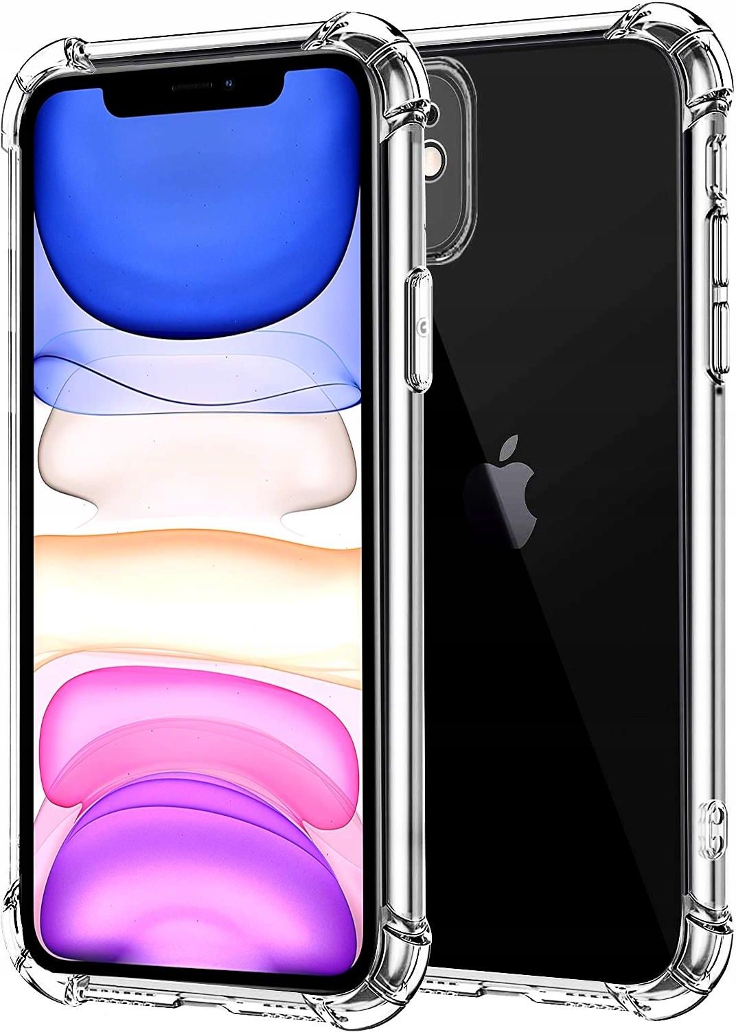 Ismash Etui Clear Case Anti-Shock Do Iphone 11 Szkło - Etui na telefon ...