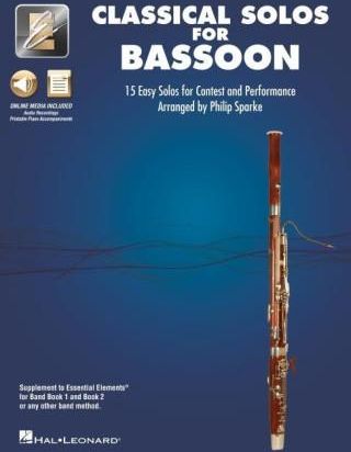Classical Solos for Bassoon: 15 Easy Solos for Contest and Performance ...