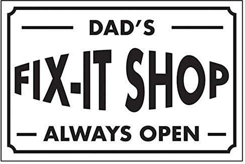V Safety Vsafety Nv063Ba R Dad'S Fix It Shop/Always Open Znak - Ceny i ...