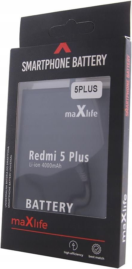 Bateria Maxlife Bateria do Xiaomi Redmi 5 Plus / Note 5 BN - Opinie i ceny na Ceneo.pl