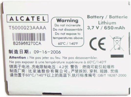 Bateria Alcatel Bateria OT-C550 OT-C560A OT-C550A OT-C560 - Opinie i ceny na Ceneo.pl