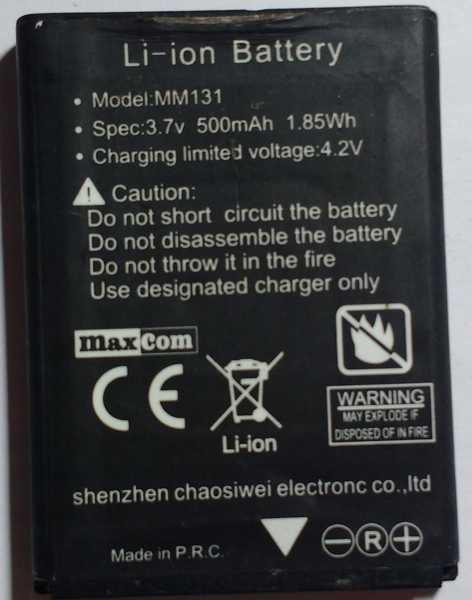 Bateria Maxcom Bateria MM131 500mAh - Opinie i ceny na Ceneo.pl