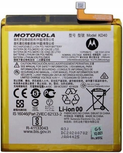 Bateria Motorola Oryginał Akumulator Bateria KD40 G8 Plus - Opinie i ...
