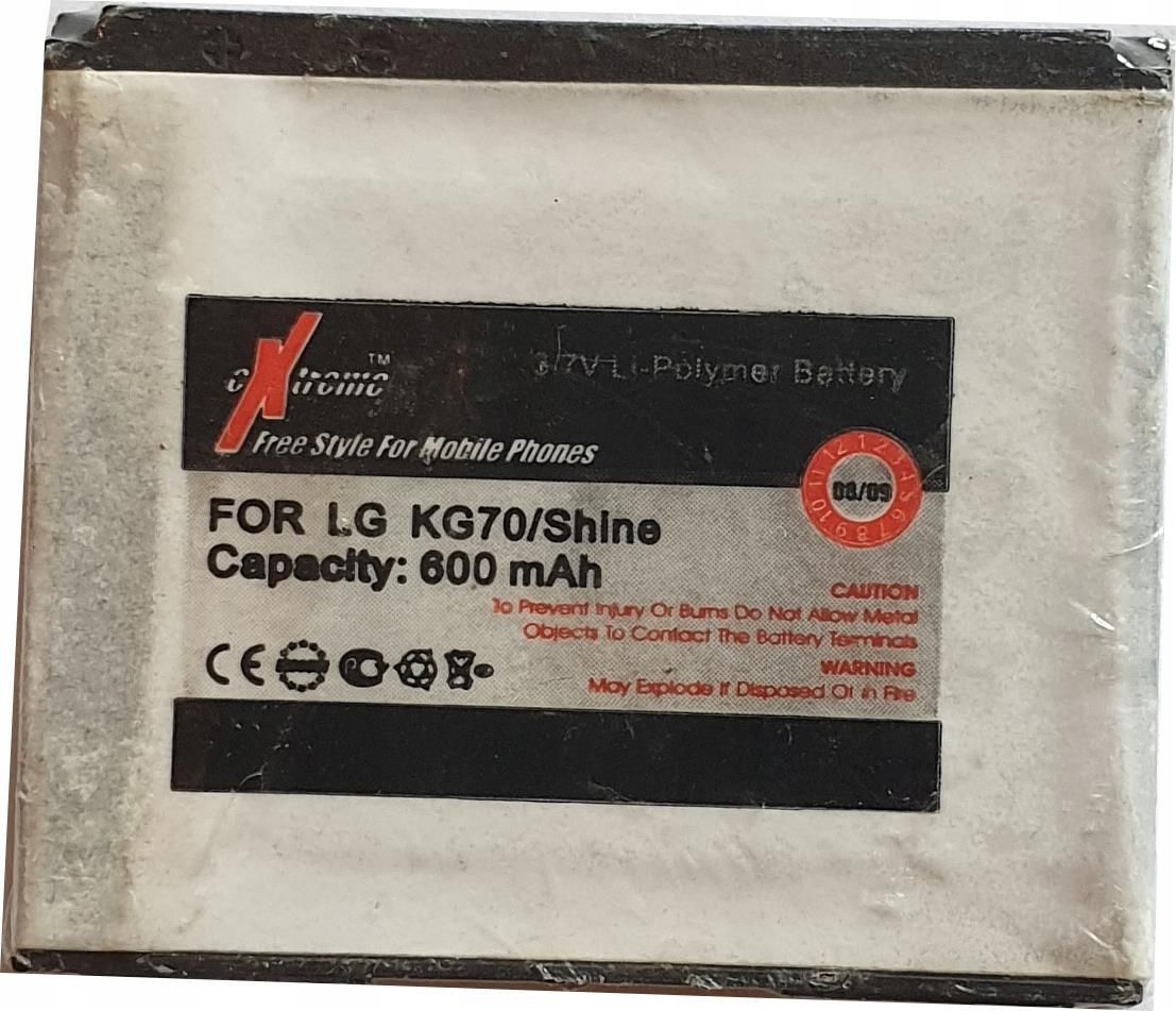 Bateria Extreme Bateria Lg KG70/Shine 600mAh 3.7V - Opinie i ceny na ...