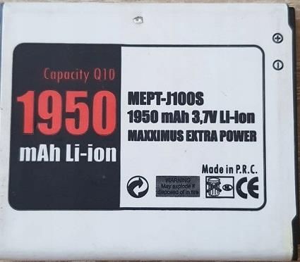 Bateria Maxximus Bateria MEPT-J100S 1950mAh 3.7V - Opinie i ceny na ...