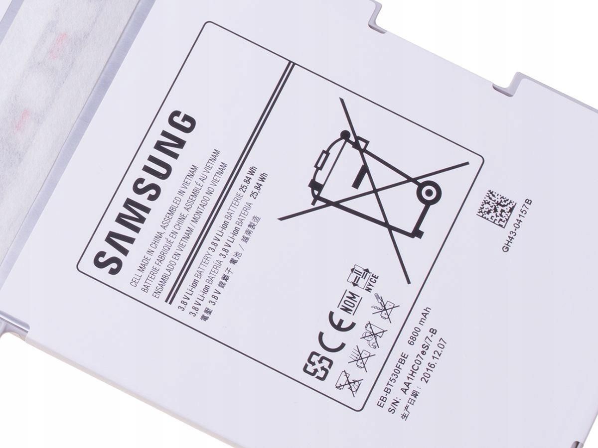 Bateria Samsung Oryginalna Bateria SM-T535/SM-T530/SM-T533 - Opinie i ...