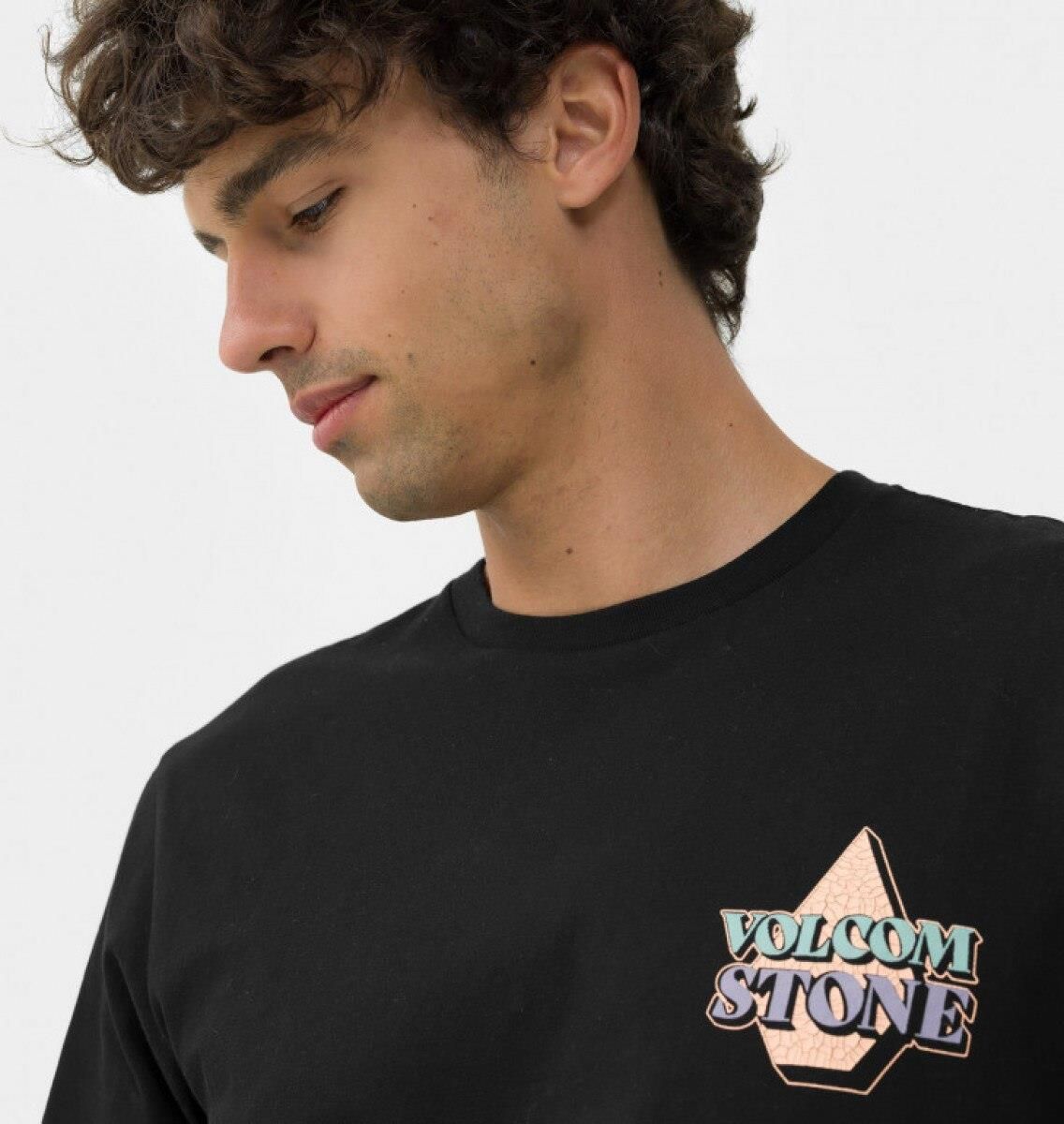 Męski t-shirt z nadrukiem Volcom Mind Invasion - czarny - Ceny i opinie ...