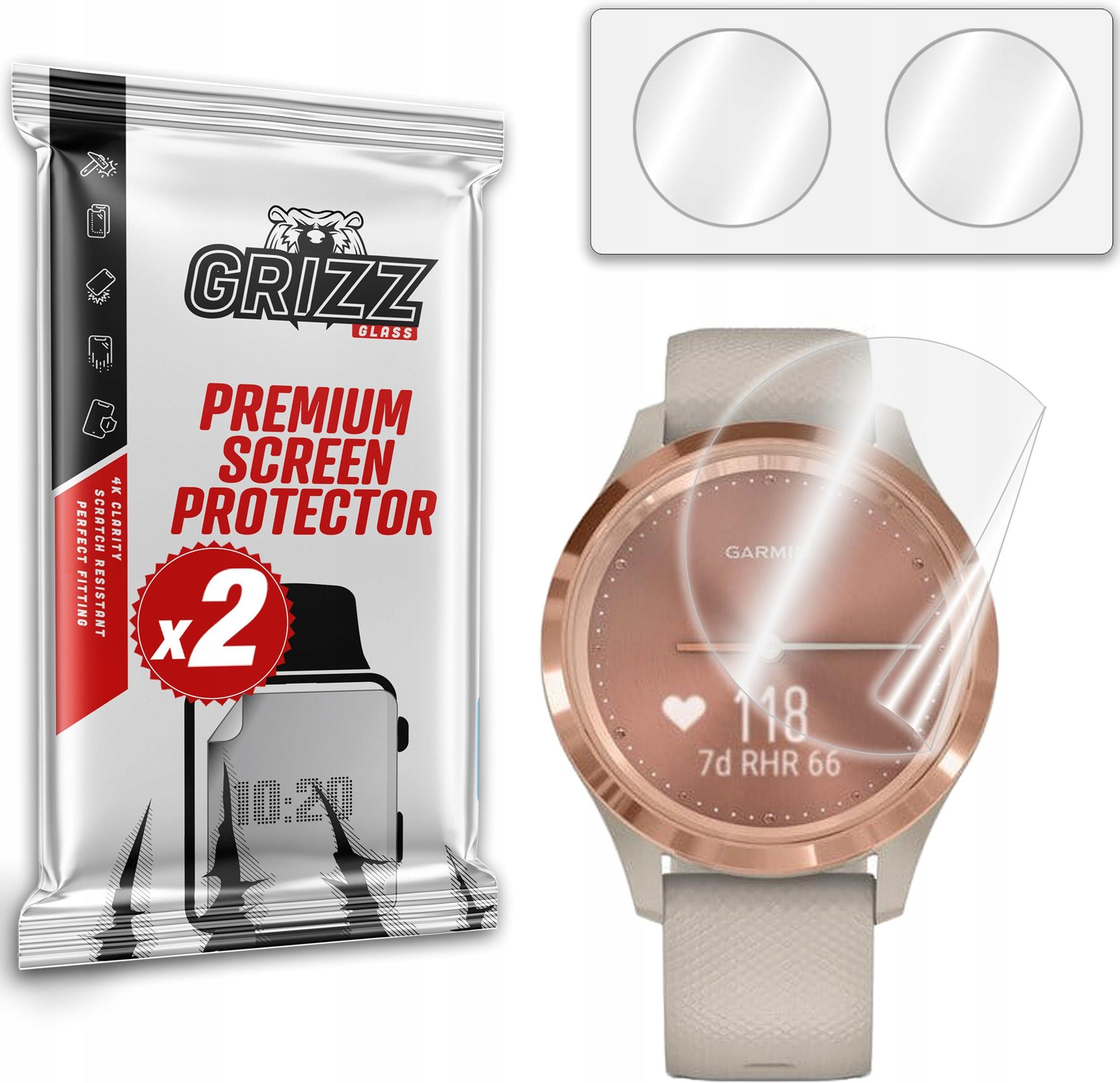Grizz Glass 2-PAK Folia Ceramiczna do Garmin Vivomove 3s - Opinie i ...
