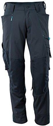 Mascot 17179 311 Spodnie RoboczeStretch Advanced Czarno Niebieskie ...