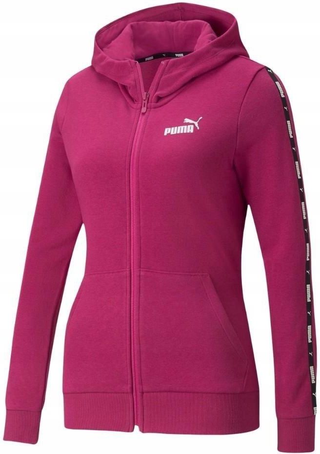 Bluza damska Puma Power Tape Full-Zip Hoodie TR fioletowa 847119 14 - Ceny i opinie - Ceneo.pl