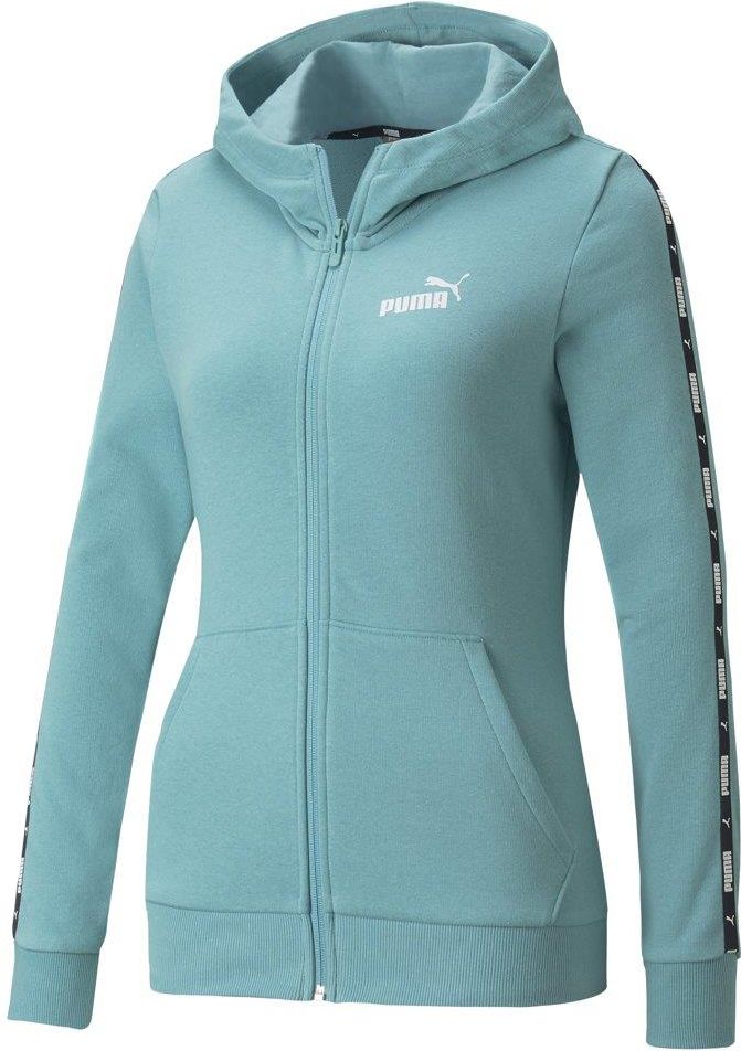 Bluza damska Puma Power Tape Full-Zip Hoodie TR niebieska 847119 61 - Ceny i opinie - Ceneo.pl