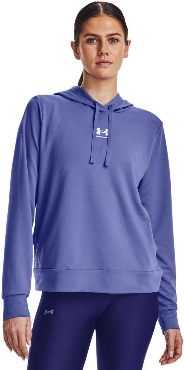 Damska bluza treningowa Under Armour Rival Terry Hoodie - fioletowa - Ceny i opinie - Ceneo.pl
