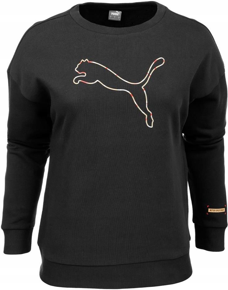 Bluza damska Puma Better Crew FL Phantom czarna 670035 75 - Ceny i ...