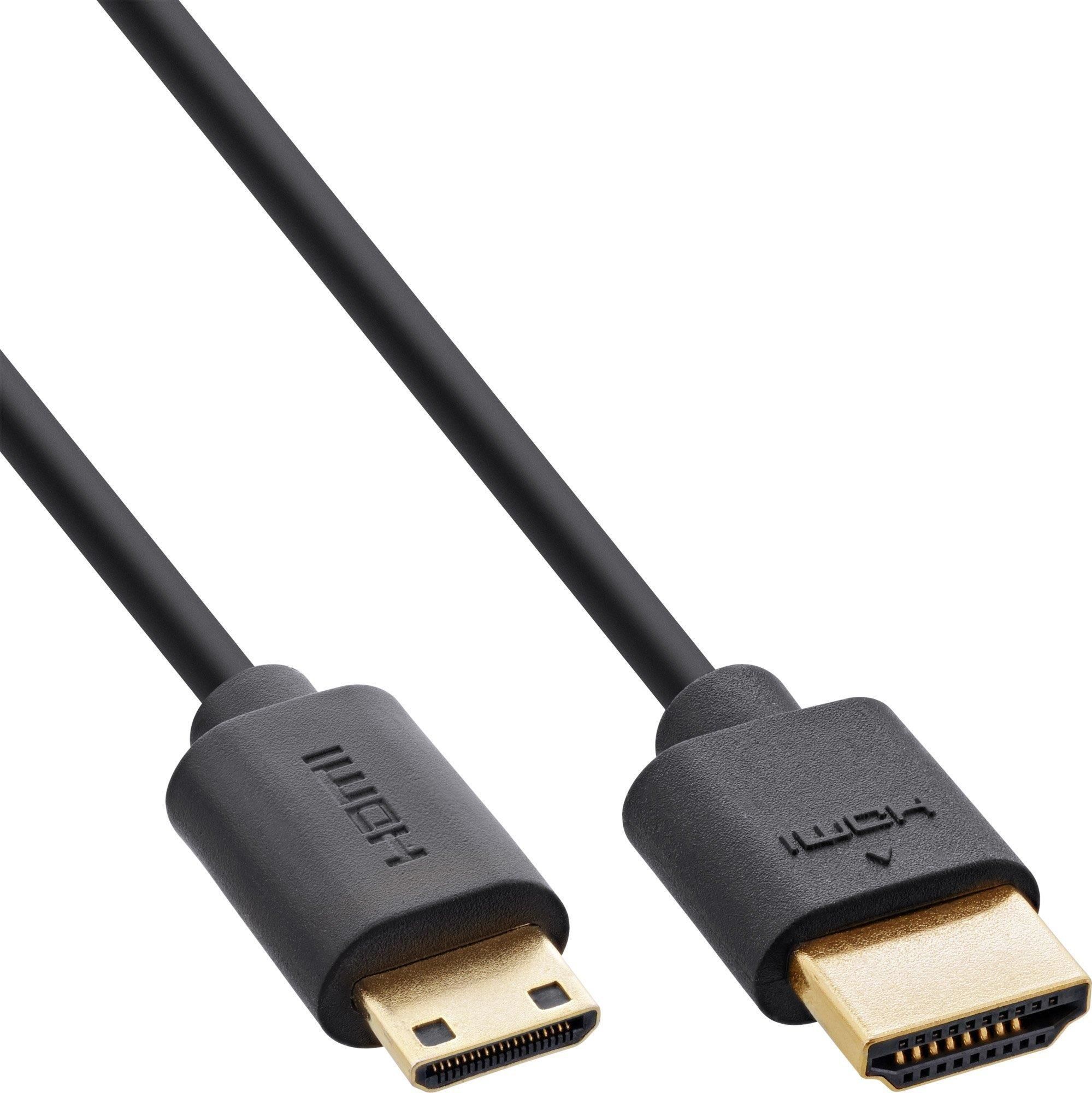 Inline Slim Ultra High Speed HDMI Cable AM/CM (Mini) 8K4K gold plated ...