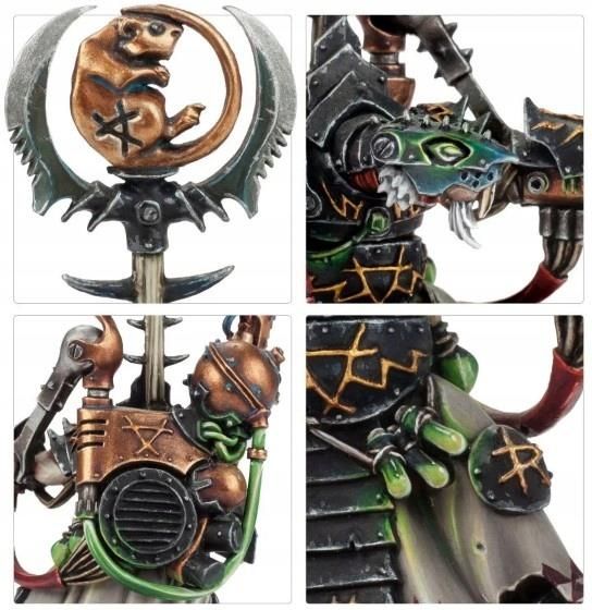 Games Workshop Warhammer Age of Sigmar Arch-Warlock Ikit Claw Skaven ...