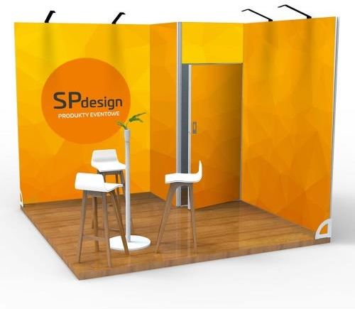 Spdesign Stoisko Targowe Modułowe Quick 9 M2 Z Wydrukiem Jednostronnym - Ceny i opinie - Ceneo.pl