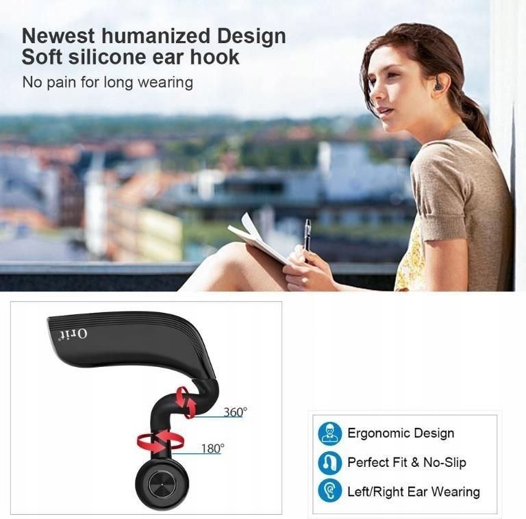 Zestaw słuchawkowy Orit Bezprzewodowa Słuchawka Bluetooth - Opinie i ...