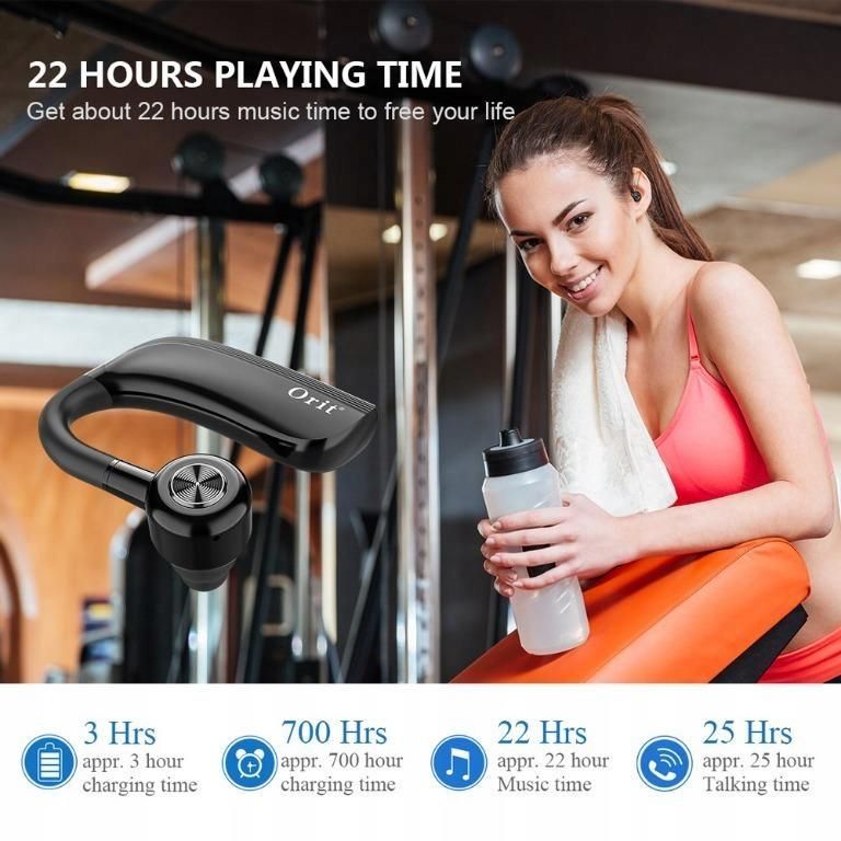 Zestaw słuchawkowy Orit Bezprzewodowa Słuchawka Bluetooth - Opinie i ...