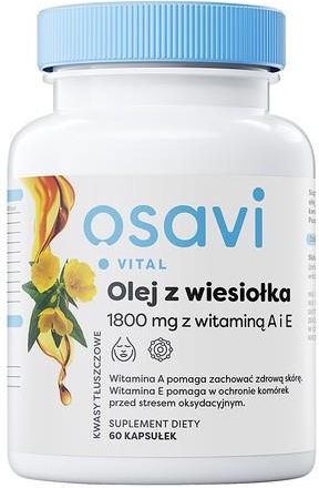 Olivit Osavi Olej Z Wiesiołka 1800 Mg Witaminą A I E 60kaps - Opinie i ...