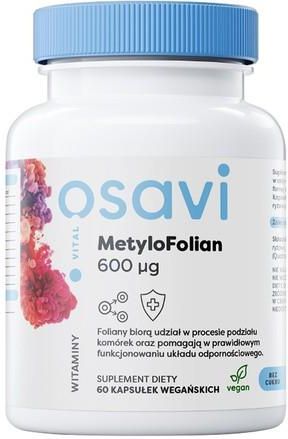 Olivit Osavi Metylofolian 600 µg 60kaps - Opinie i ceny na Ceneo.pl