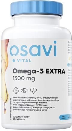 Olivit Osavi Omega-3 Extra 1300 Mg Smak Cytrynowy 60kaps - Opinie i ...