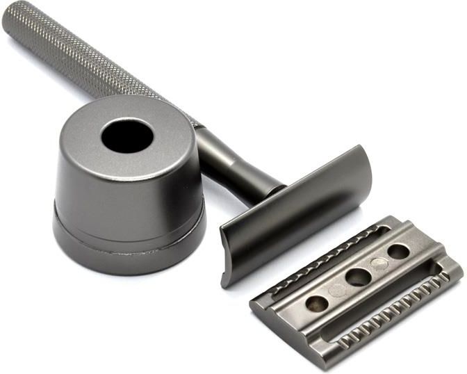 Shlyuz Maszynka Do Golenia Ze Stojakiem F-16 Gunmetal De Safety Razor ...