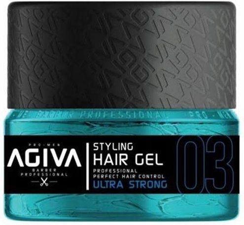 Agiva Żel Do Stylizacji Włosów Hair Gel Ultra Strong 200Ml Blue ...