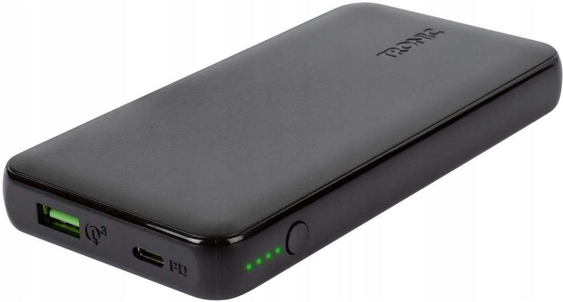 Powerbank Tronic Qi10000 mAh Czarny - Opinie i ceny na Ceneo.pl