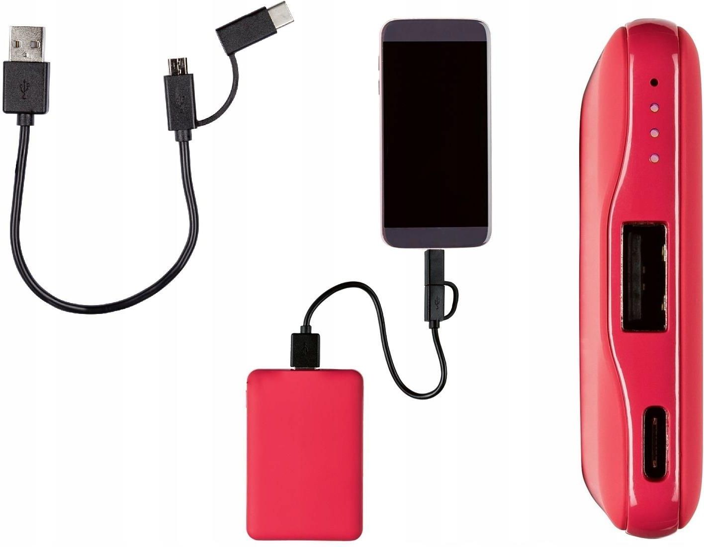 Powerbank Silvercrest PowerBank 5000 mah Slim Szybki Usb C A - Opinie i ...