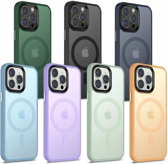Ismash Matowe Etui Obudowa Do Iphone 14 Czarny Magsafe - Etui na ...