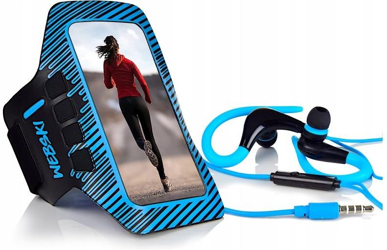 Webski Słuchawki Douszne Dokanałowe Zauszne+Etui Sportowe - Etui na telefon, ceny i opinie ...
