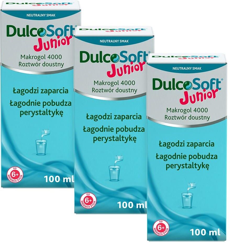Opella Healthcare Dulcosoft Junior Roztwór Doustny 3x100ml - Opinie i ...