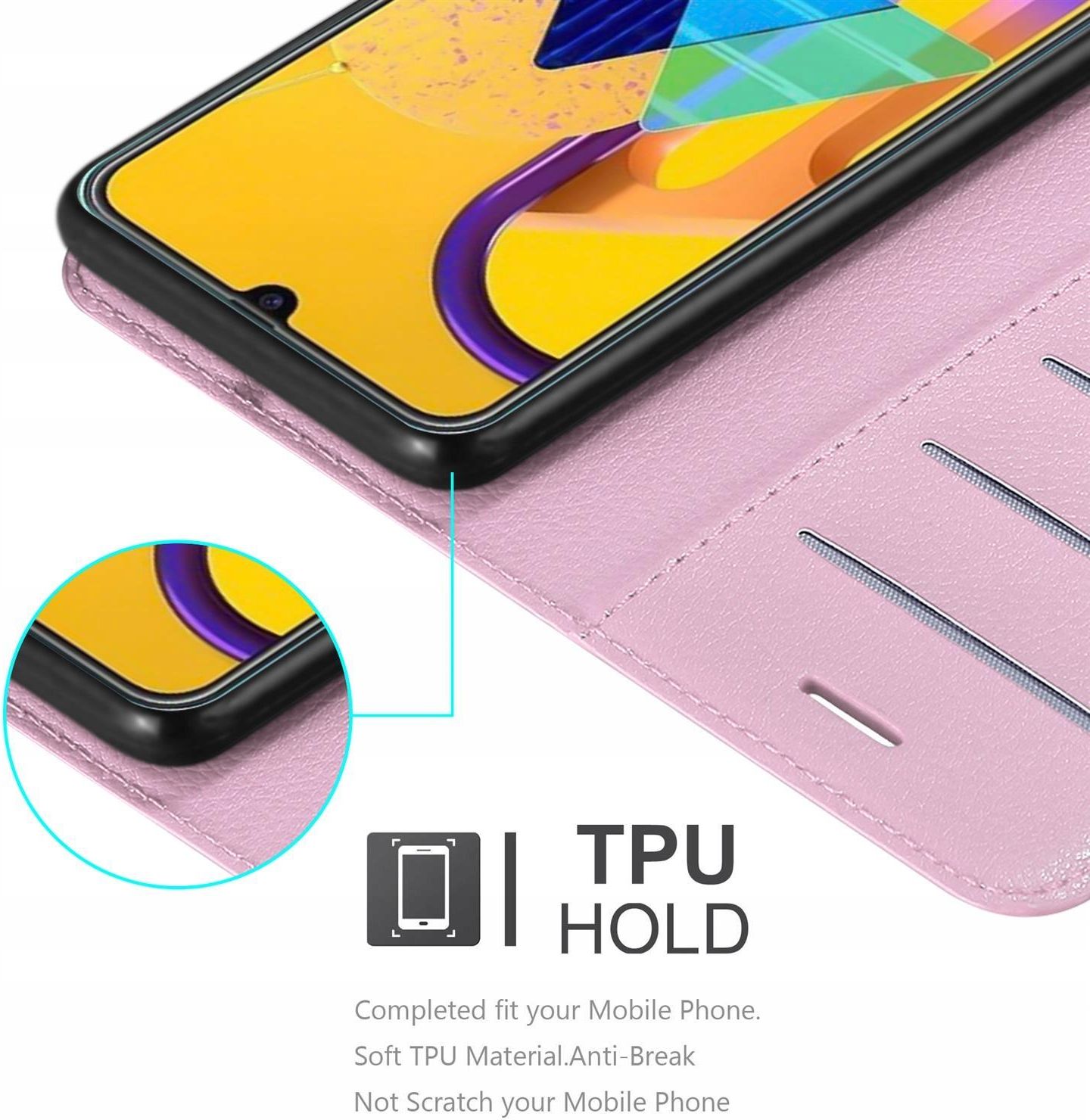 Cadorabo Pokrowiec Do Samsung Galaxy M21/ M30S Etui Ksi??Ka - Etui na ...