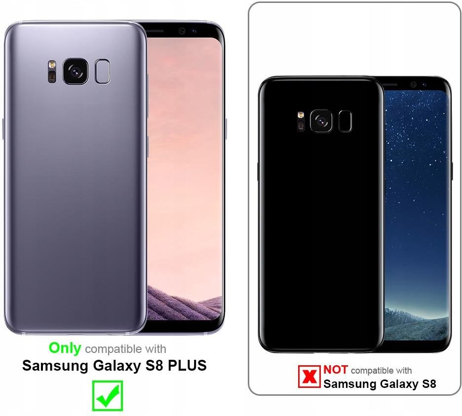 Cadorabo Pokrowiec Do Samsung Galaxy S8 Plus Tpu Etui - Etui na telefon ...