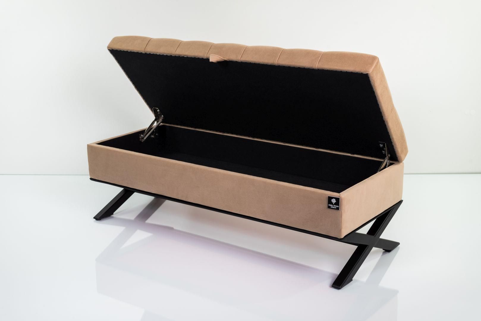 Emra Wood Design Kufer Skrzynia Pikowany Cappucino Model Qm 14 9234 ...