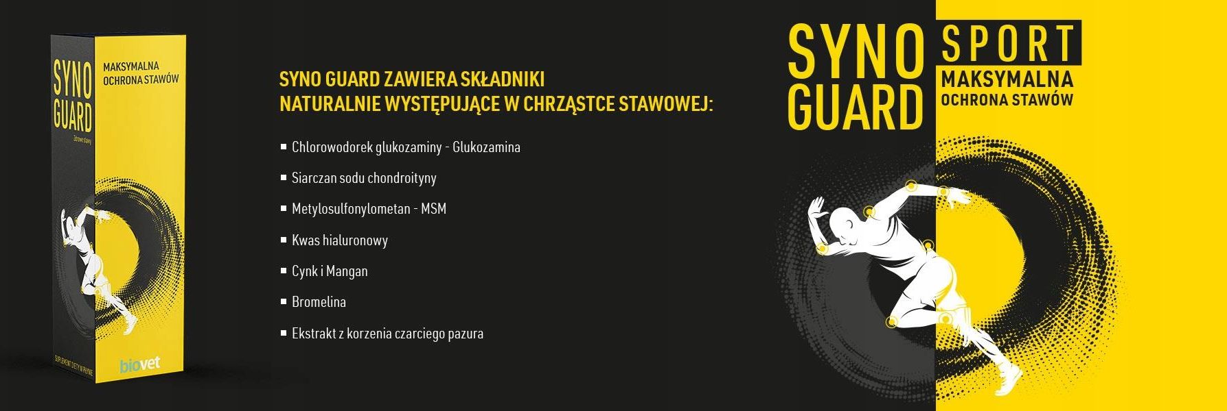 BIO-VET Syno Guard 510ml PREPARAT NA STAWY KOŚCI Preparat na stawy ...
