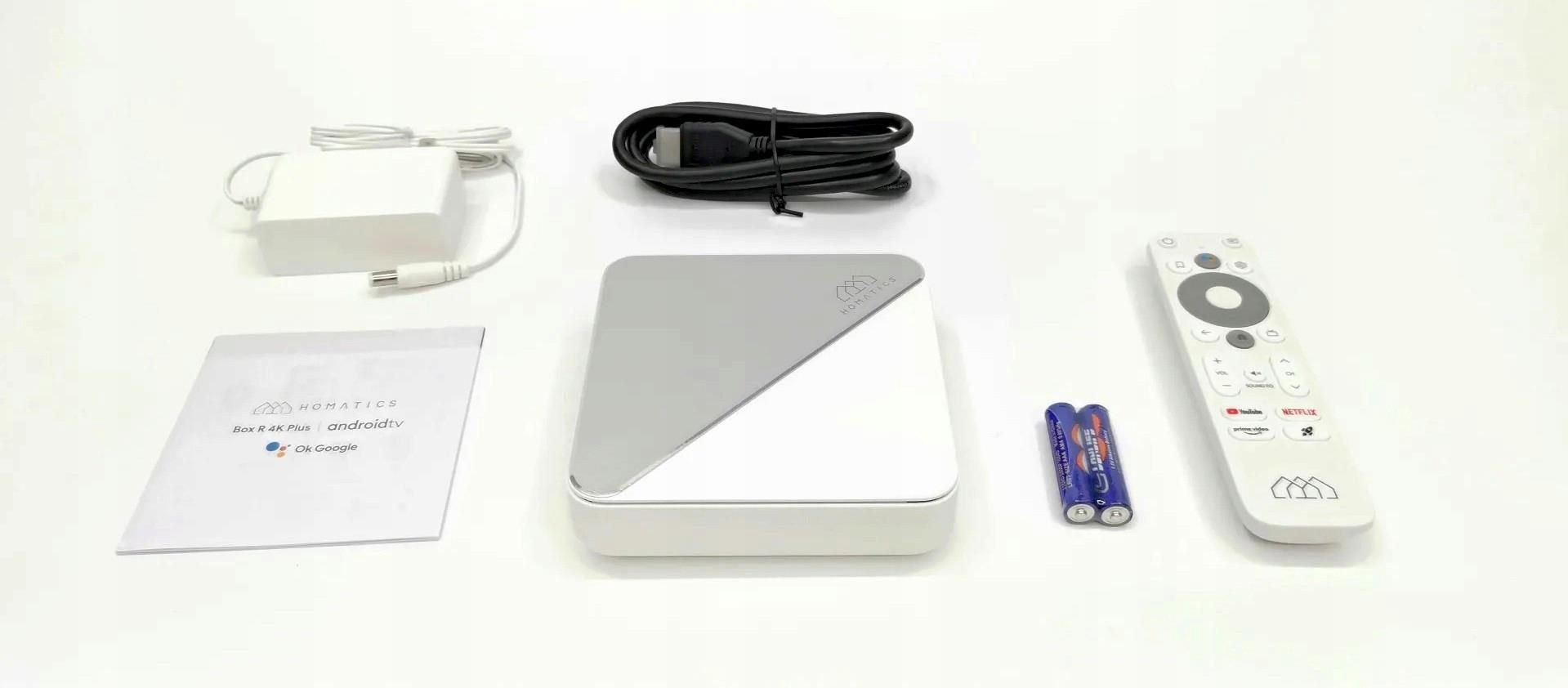 Odtwarzacz multimedialny Homatics Android Tv Box Box R Plus Tuner Dvb ...