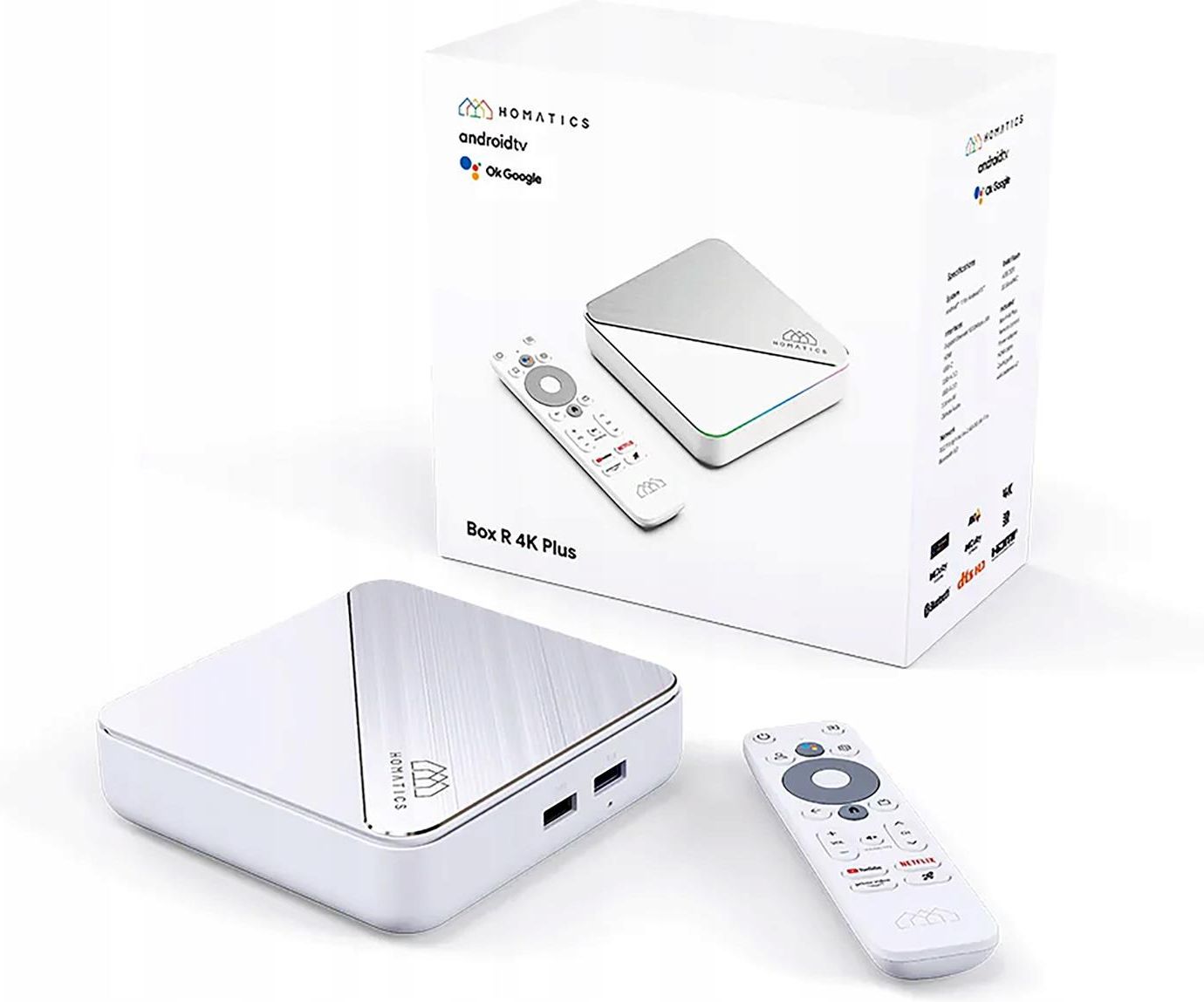 Homatics Android Tv Box Box R Plus Tuner Dvb-T2/C - Opinie i ceny na ...