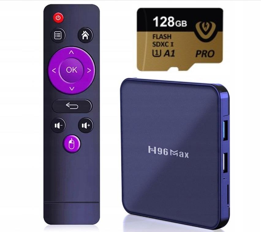 H96 Smart Tv Box Max Ultra Hd 4K ANDROID12 4+64GB - Opinie i ceny na ...