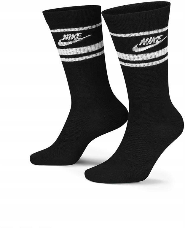 Skarpety Nike NK Nsw Everyday Essential CR czarne DX5089 010 - Ceny i ...