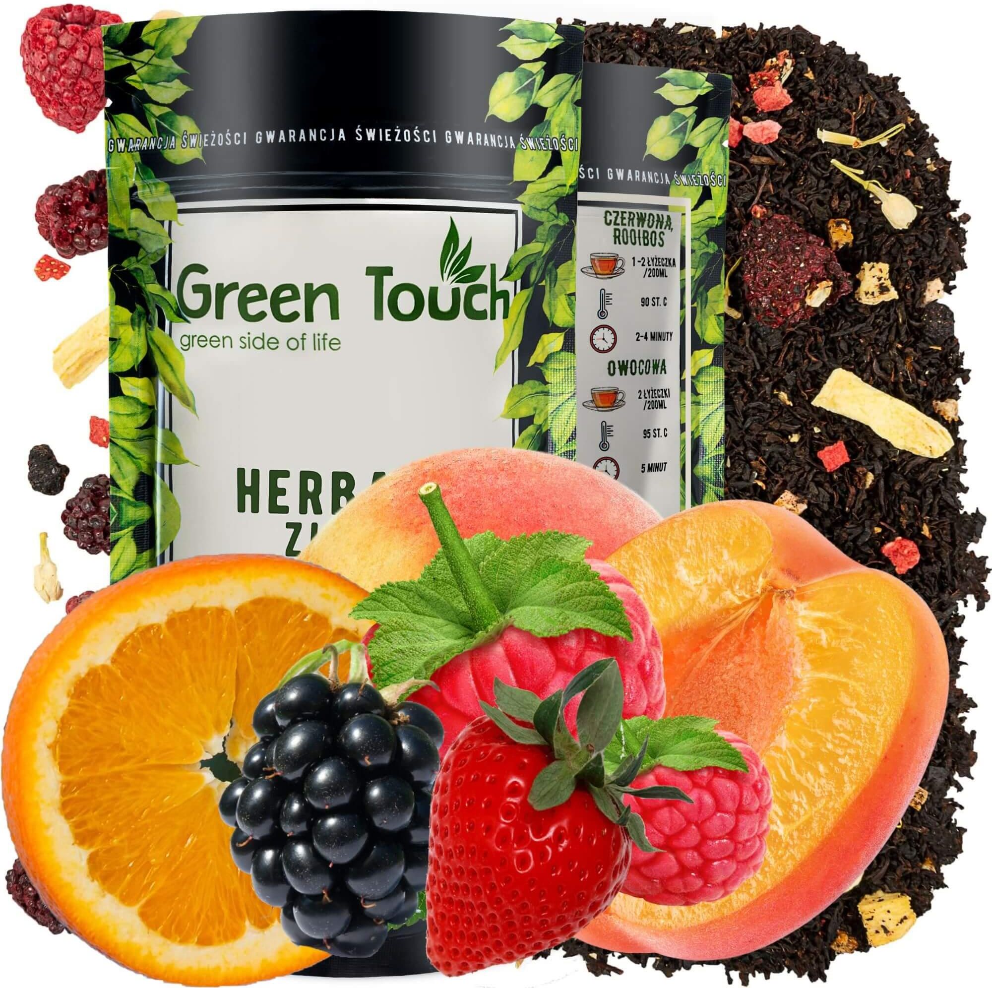 Herbata Green Touch Letnia Ucieczka Torebka 50g - Ceny i opinie - Ceneo.pl