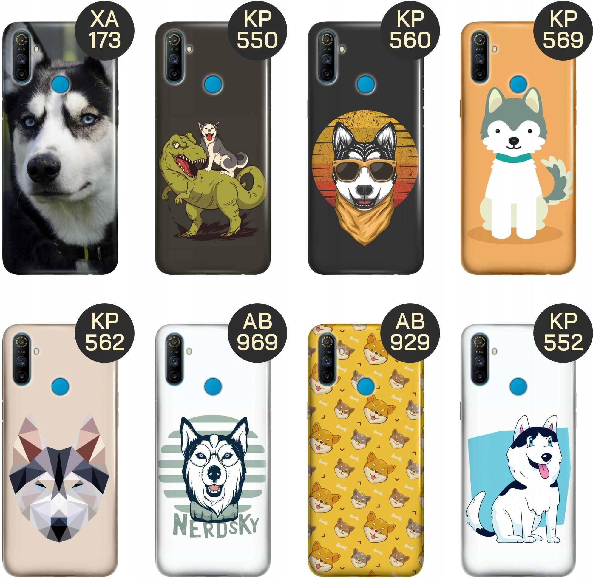 Hello Case Etui Do Realme C3 Husky Psy Obudowa Case - Etui na telefon ...