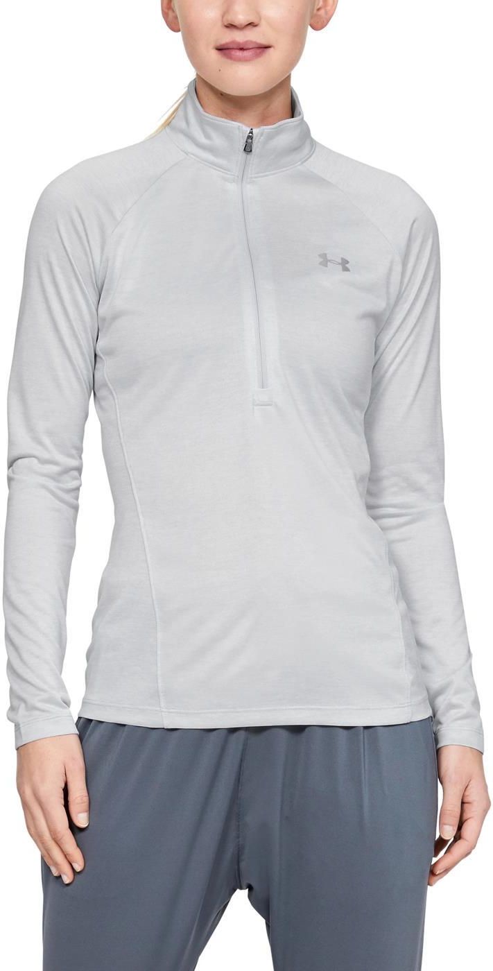 Damska Bluza Under Armour Tech 1/2 Zip Twist 1320128-014 – Szary - Ceny ...