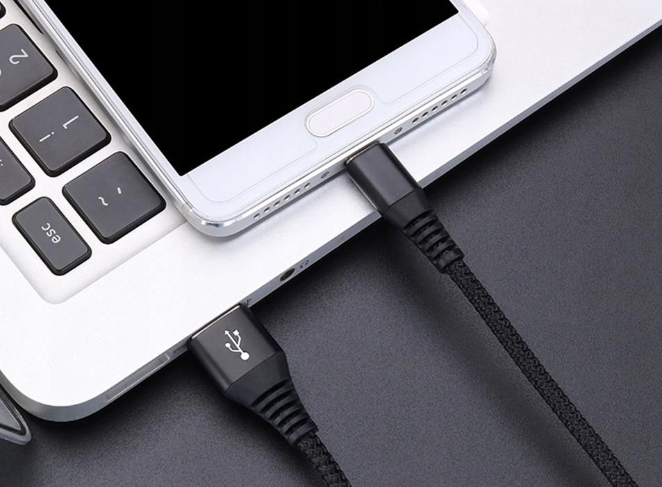 Kabel FLEX Micro USB Quick Charge 3.0 QC 3A 2M - Opinie i ceny na Ceneo.pl