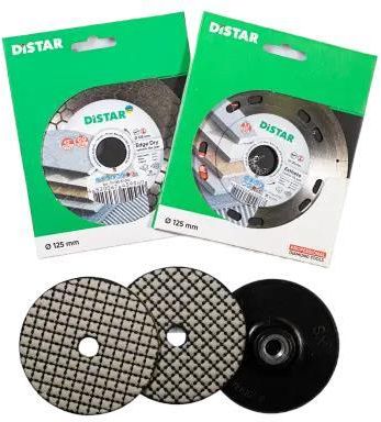 Tarcza diamentowa DISTAR ZESTAW PROMOCYJNY 125 2+2+A EDGE DRY 125 ...
